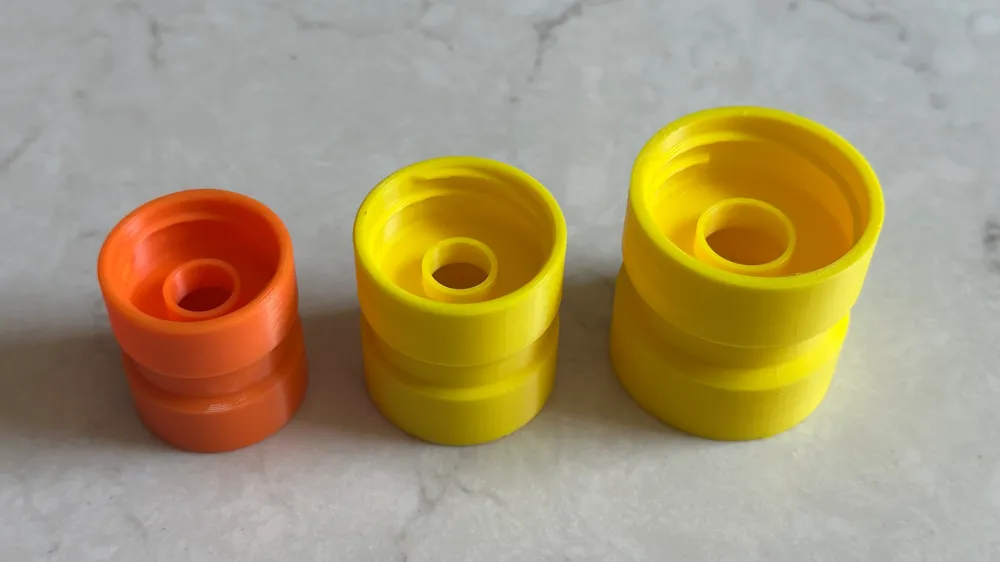 Bottle Transfer Caps (3 common sizes) by dfreshkremer MakerWorld ...