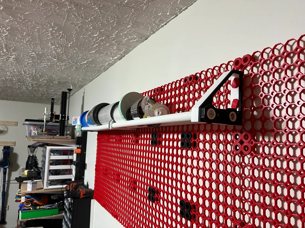 Multiboard Tape Roll Storage Rack by Daboo Designs LLC - MakerWorld