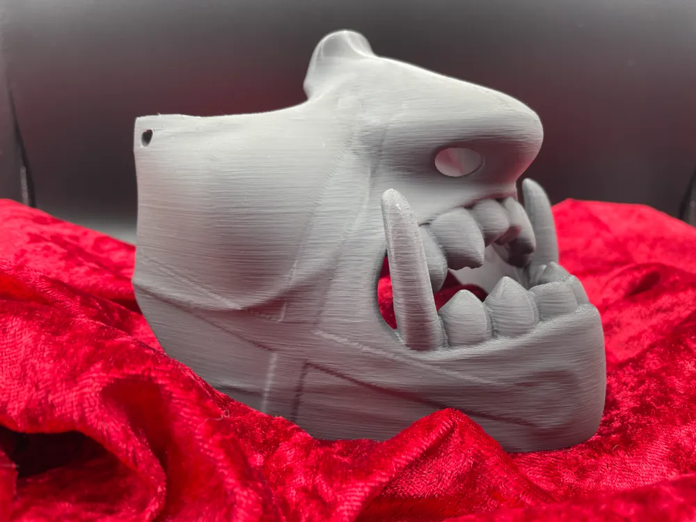 Japanese Inspired Ronin Orc Half Mask by JayminProd MakerWorld ...