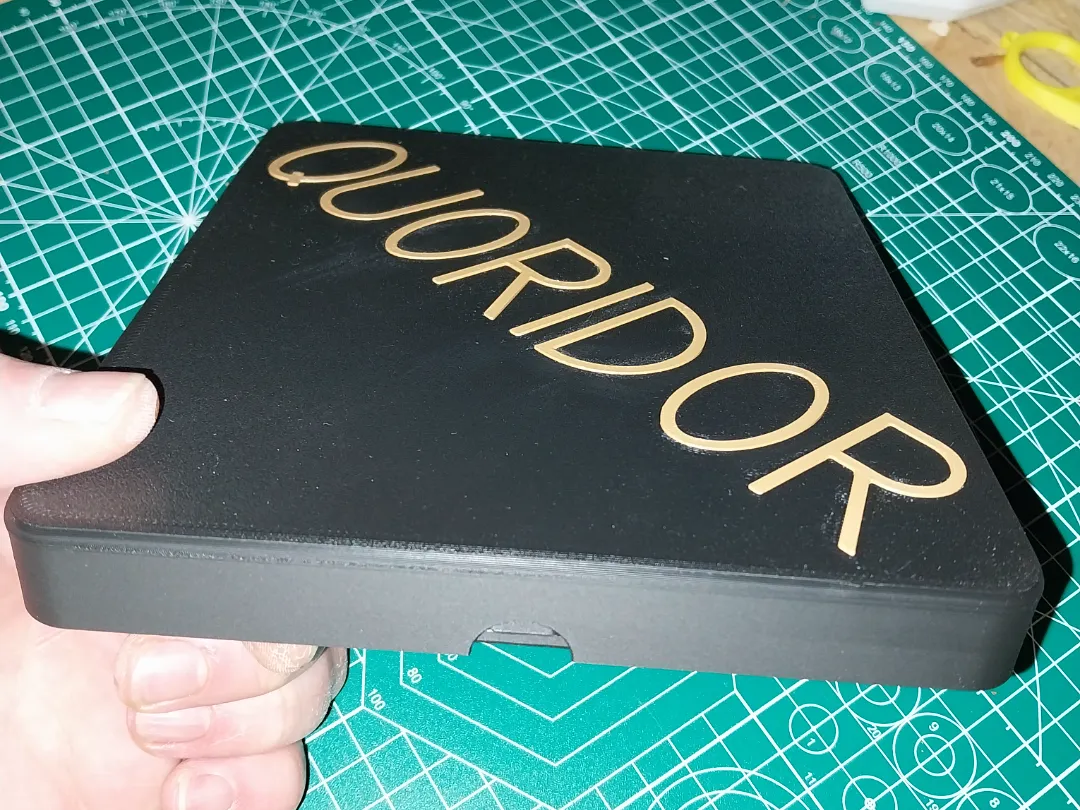 Cover for Quoridor game - Free 3D Print Model - MakerWorld