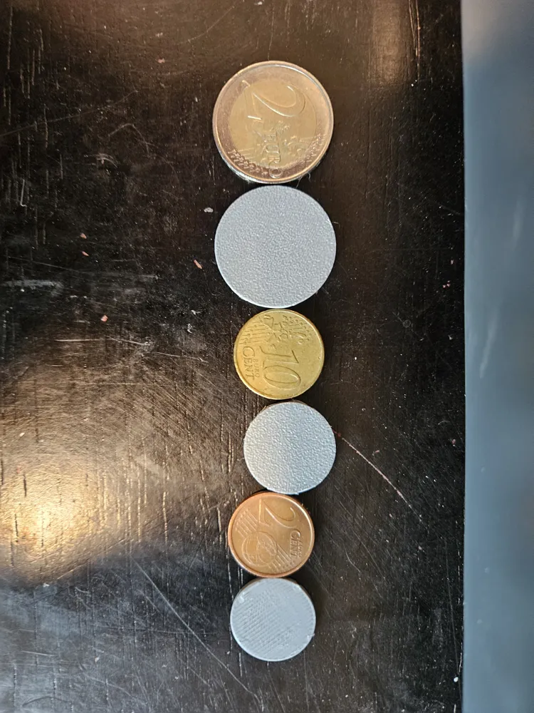 Fake Euro Coins, 1 cent - 2 Euro (All Euro Coins) by Cj MakerWorld ...