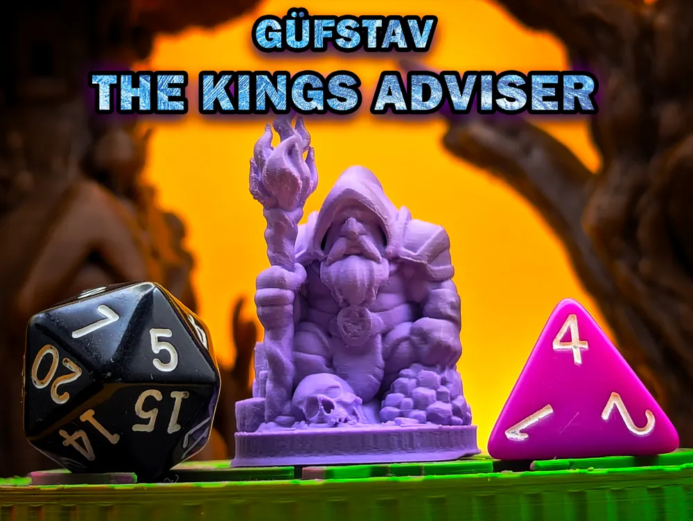 3 Supportless DnD Dwarves - The Dwarf King Council by Nozzleborn Foundry MakerWorld: Download ...