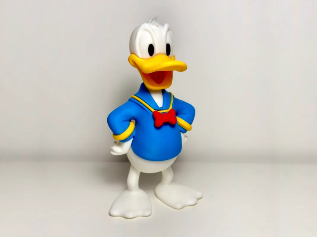 Donald Duck (No AMS) - Free 3D Print Model - MakerWorld