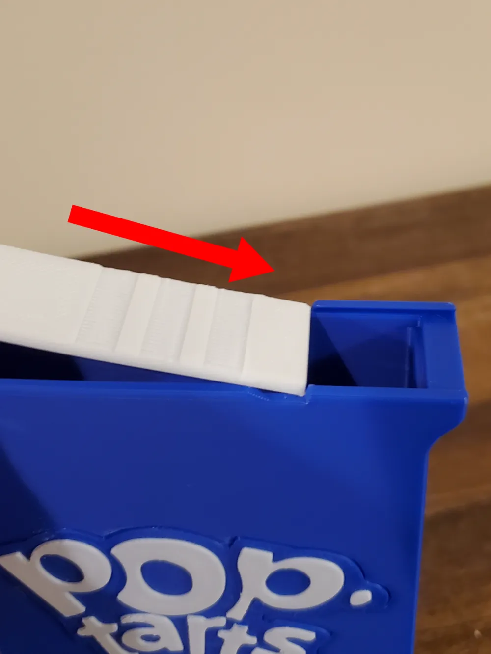 Pop Tart (toaster pastry) case with sliding lid by Flame Out Forge ...