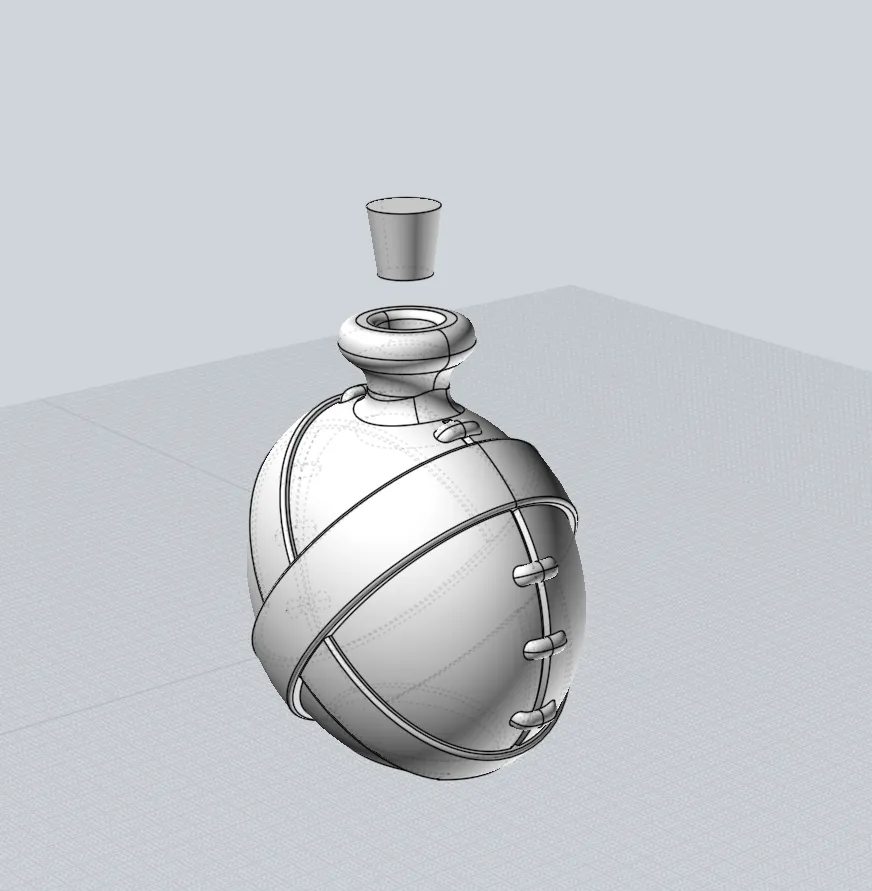 Asterix's Magic Potion Phial by LUCKYCO MakerWorld: Download Free 3D Models