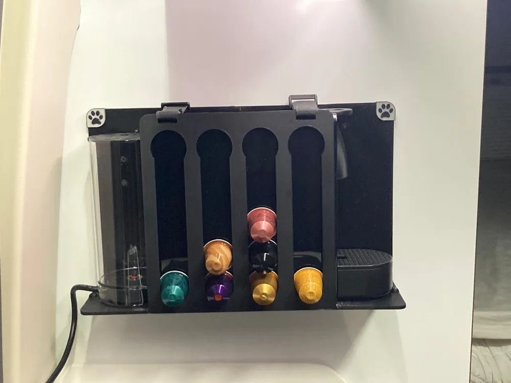 Krups Nespresso Essenza Mini Camper Wall Mount by CodeFit - MakerWorld
