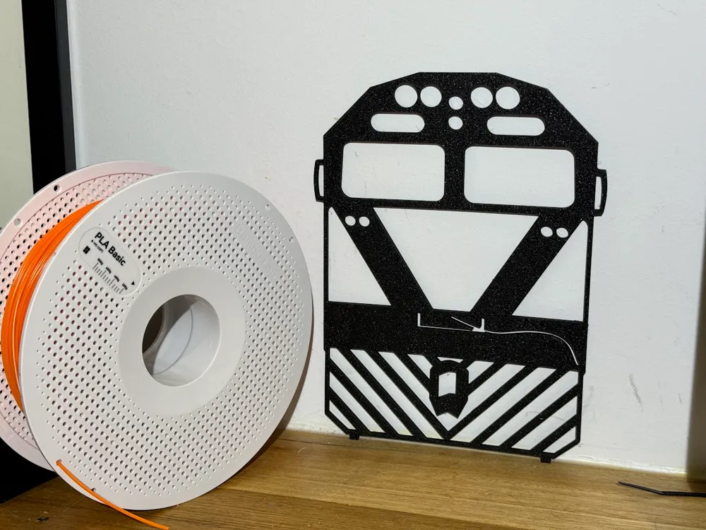 VLine N Class Locomotive - Train Wall Art by SillySnax - MakerWorld