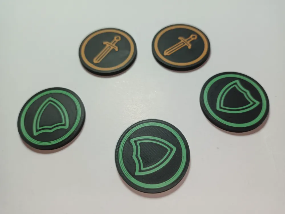 Age of Sigmar: Spearhead objective control token by Joerg - MakerWorld