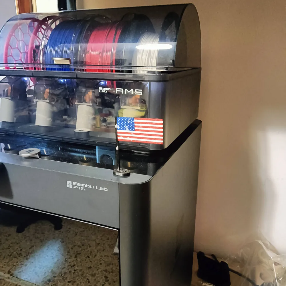 USA Flag Plug - P1S - P1P - P1 - Bandiera by AsKeNaR - MakerWorld