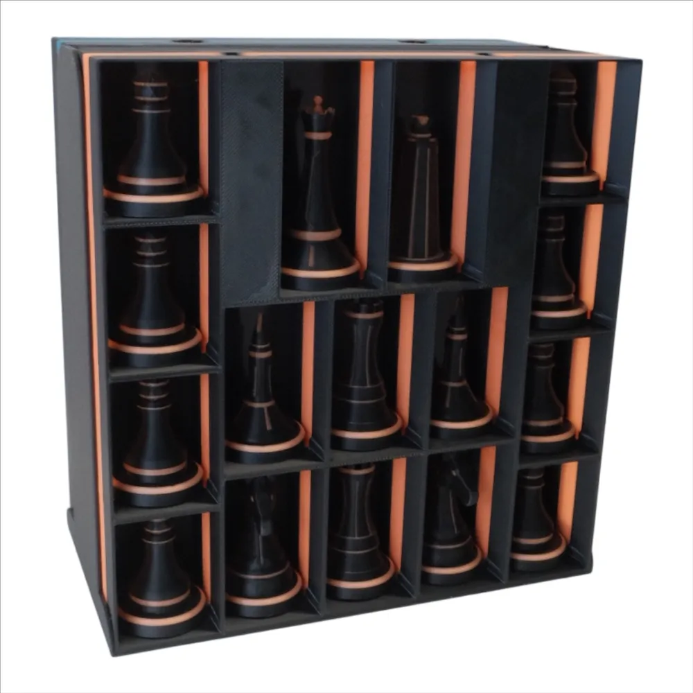 Tron Chess Set Open Display box - Free 3D Print Model - MakerWorld