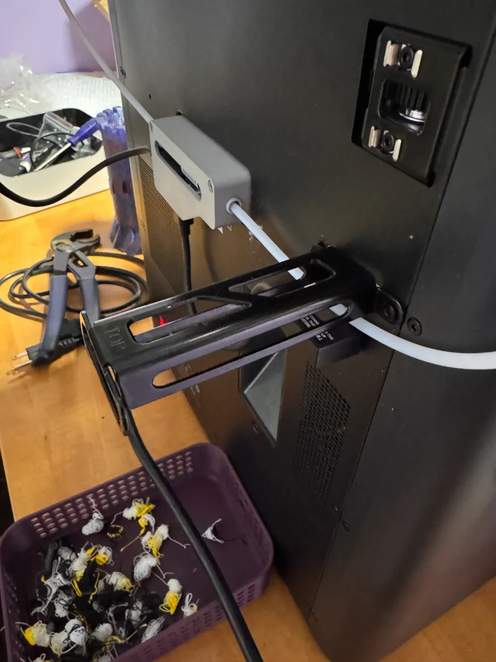 P1S External Spool Extension for Wider Spools by CREEture - MakerWorld