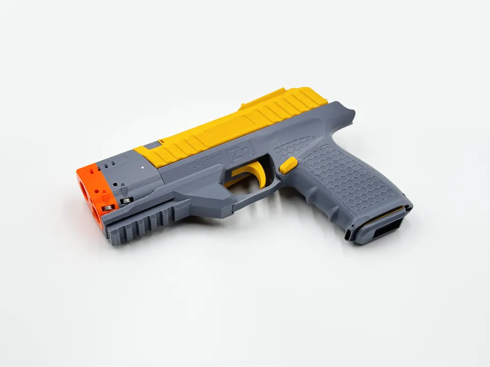 Znc Aus - Compact Nerf Pistol - Up To 200FPS by BMPrintShop MakerWorld ...