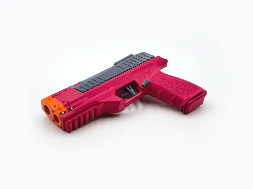 Znc Aus - Compact Nerf Pistol - Up To 200FPS by BMPrintShop MakerWorld ...