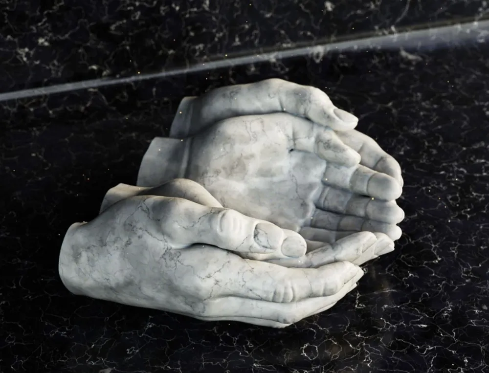 Hands Bowl - Free 3D Print Model - MakerWorld
