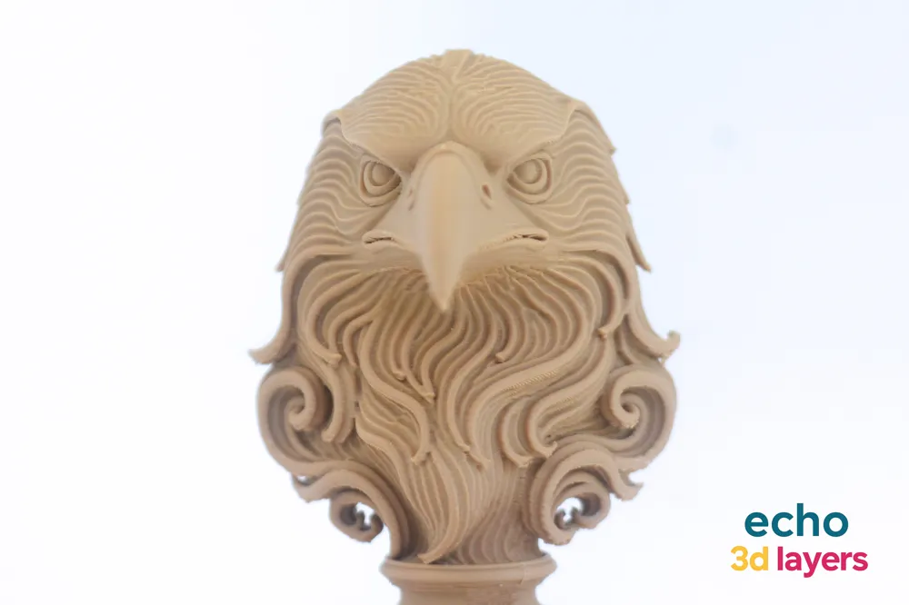 eagle bust by Echo 3D Layers MakerWorld: Download Free 3D Models