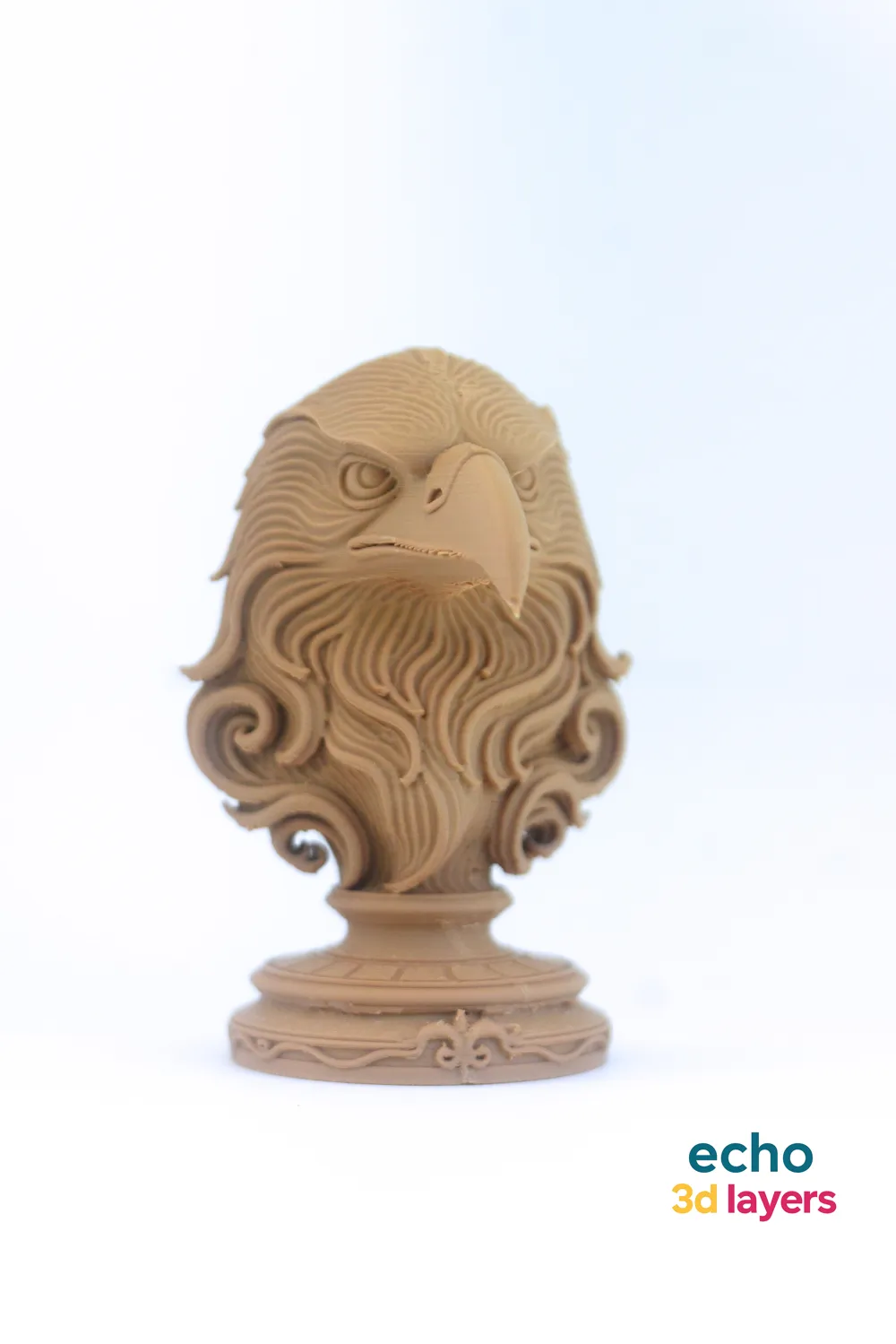 eagle bust by Echo 3D Layers MakerWorld: Download Free 3D Models