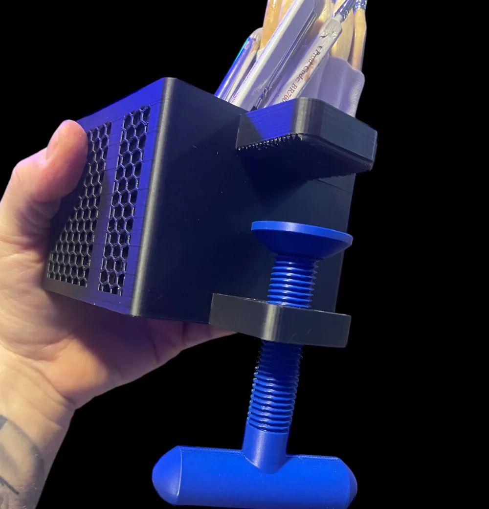 THE CRATE CLAMP ON STORAGE by INFINITY 3D PRINTS MakerWorld: Download ...