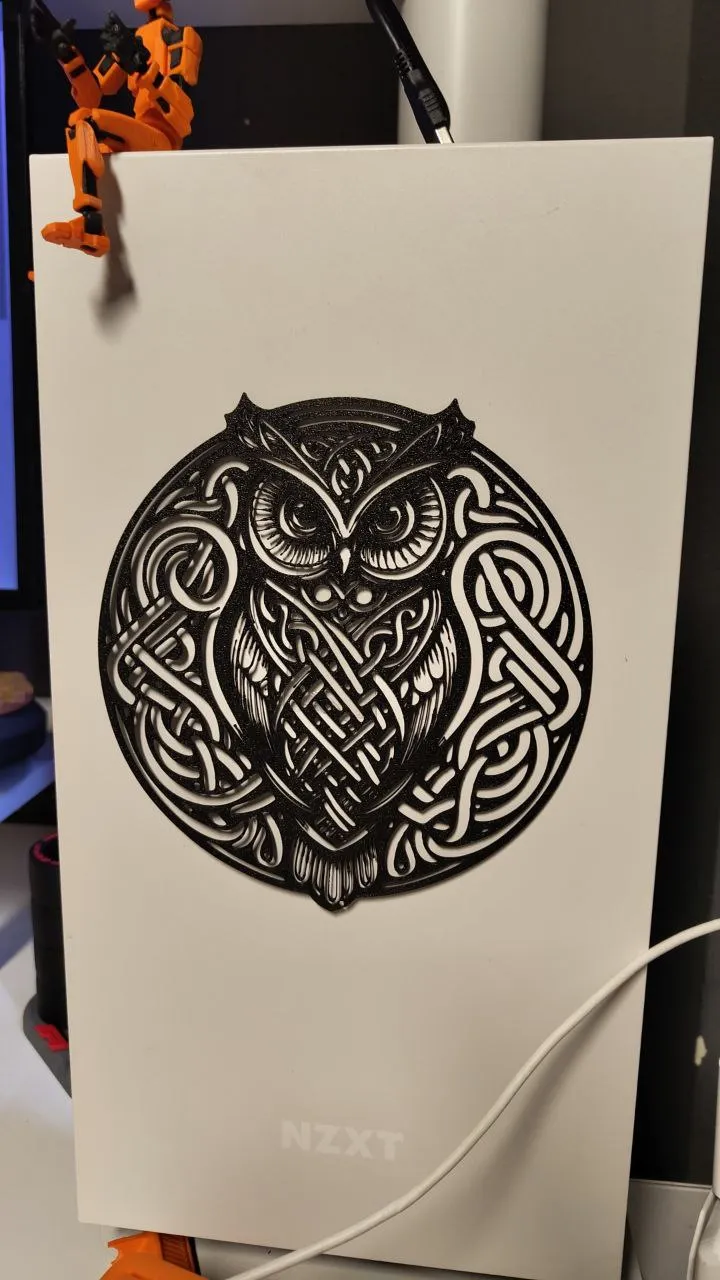 trival owl (buho trival) Wall Art by Reybrond - MakerWorld