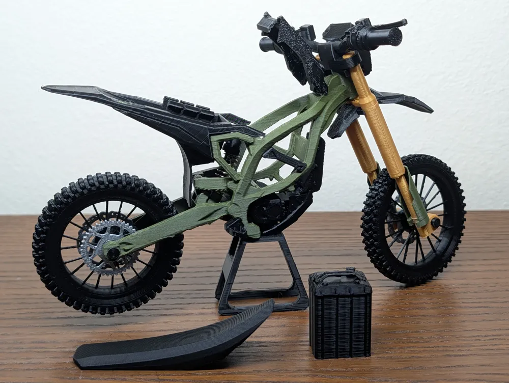 Mini Surron Ultra Bee scale (Electric Dirt Bike) - Free 3D Print Model ...