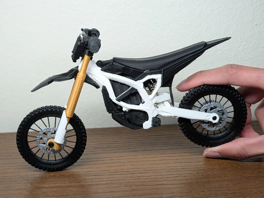 Mini Surron Ultra Bee scale (Electric Dirt Bike) - Free 3D Print Model ...