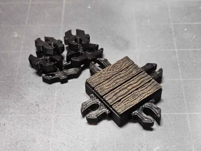 OpenForge Wooden Floors Remixed by Yandalf MakerWorld: Download Free 3D ...