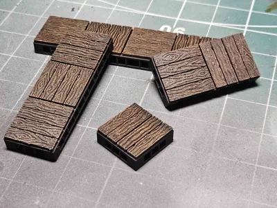 OpenForge Wooden Floors Remixed by Yandalf MakerWorld: Download Free 3D ...