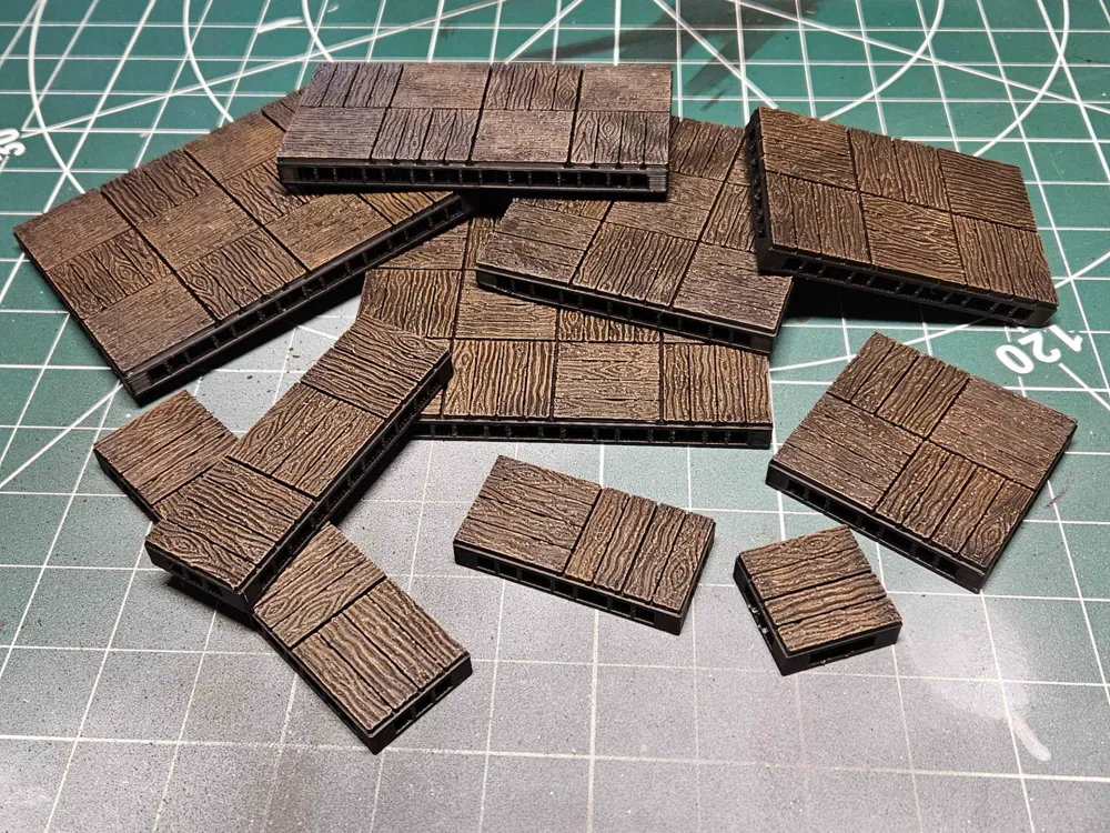 OpenForge Wooden Floors Remixed by Yandalf MakerWorld: Download Free 3D ...