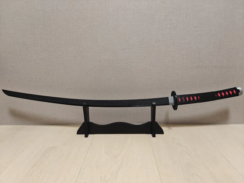 [FullBlade]Demon slayer Nichirin Sword Tanjiro - Free 3D Print Model ...