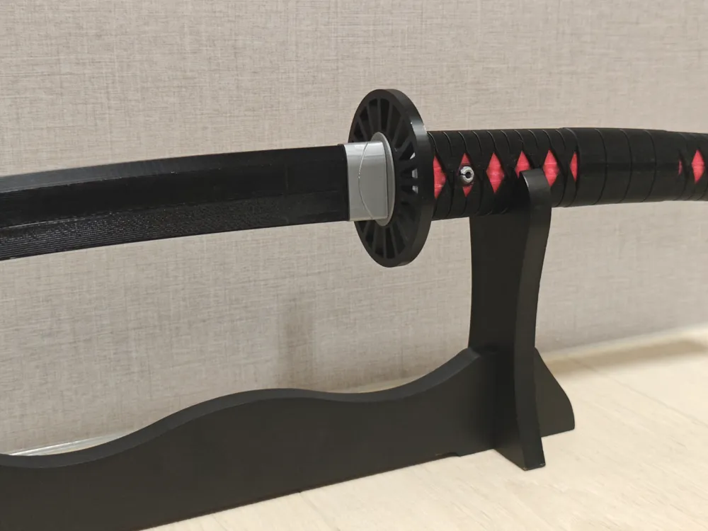 [FullBlade]Demon slayer Nichirin Sword Tanjiro - Free 3D Print Model ...