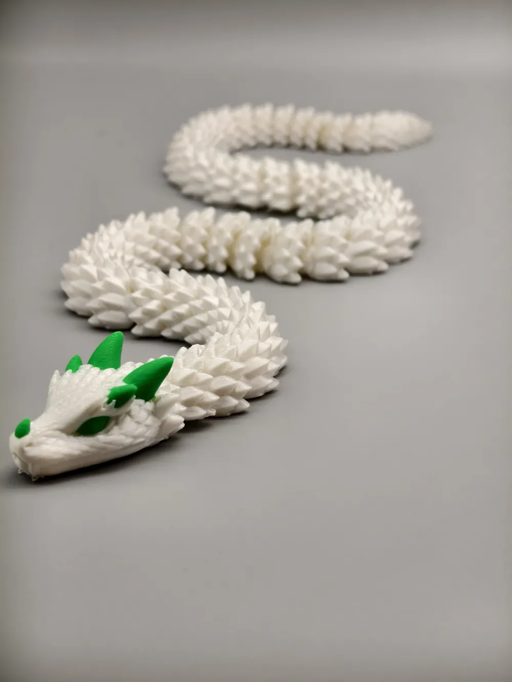Baby Horned Serpent, no supports, NIMI printable - Free 3D Print Model ...