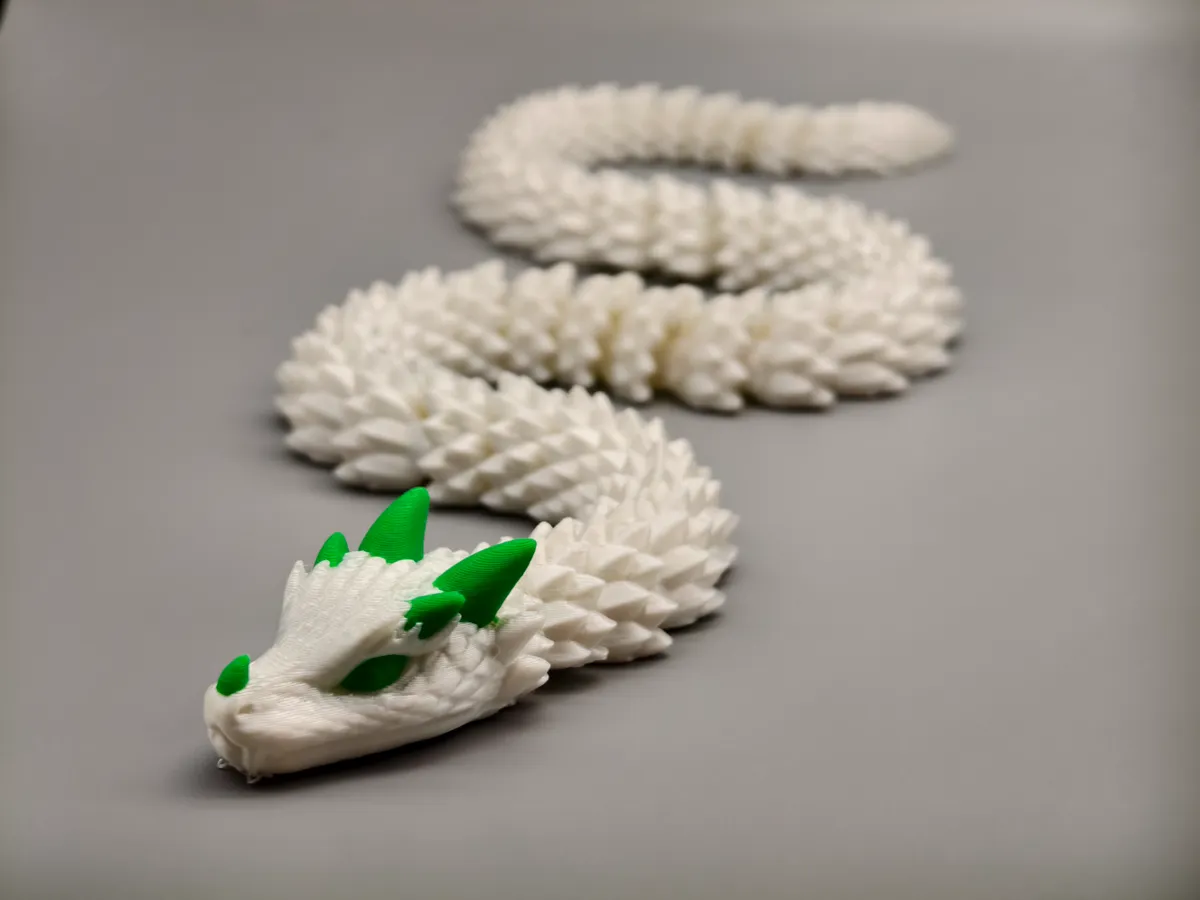 Baby Horned Serpent, no supports, NIMI printable - Free 3D Print Model ...