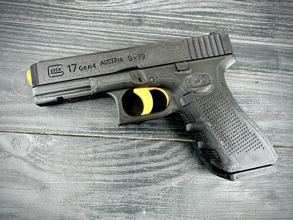 Glock 17 realistic model prop blowback - Free 3D Print Model - MakerWorld