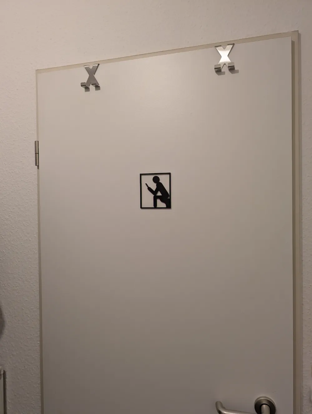 Funny Bathroom Sign by Hannes - MakerWorld