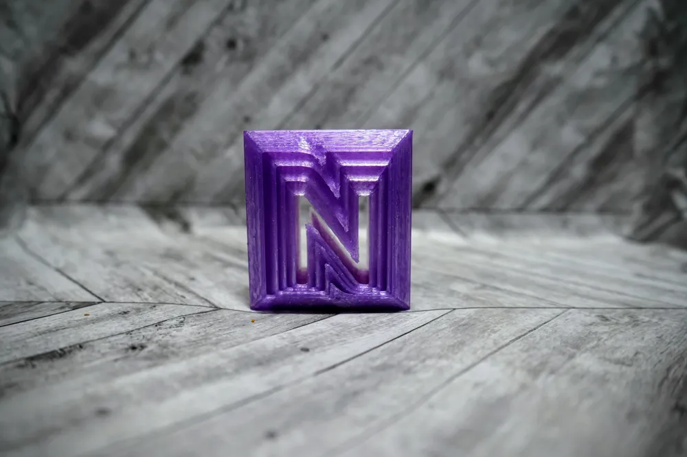 Layered Nested Letter N Fidget - Free 3D Print Model - MakerWorld
