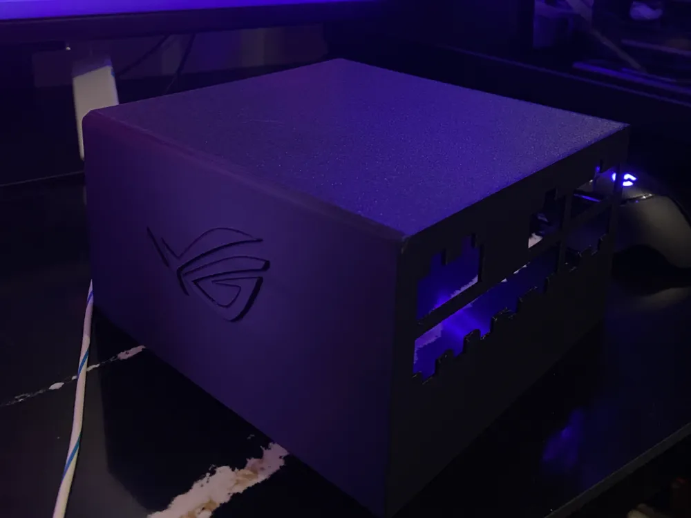 Corsair RM 750x PSU Cover - ROG - Free 3D Print Model - MakerWorld