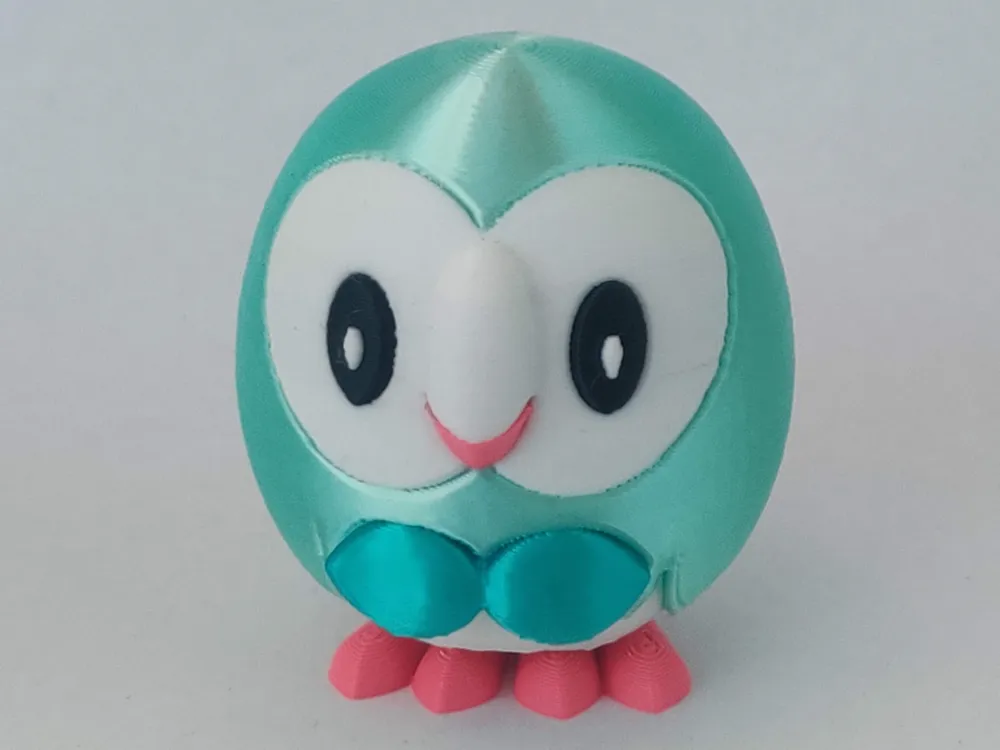 Rowlet Pokemon Remixed by Janno MakerWorld: Download Free 3D Models