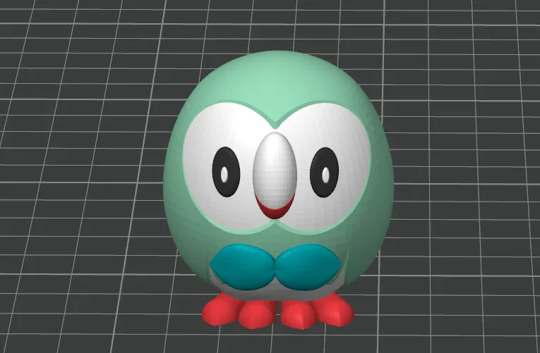 Rowlet Pokemon - Free 3D Print Model - MakerWorld