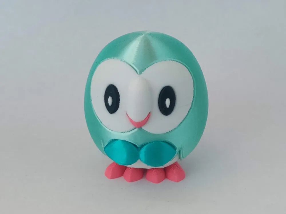 Rowlet Pokemon - Free 3D Print Model - MakerWorld