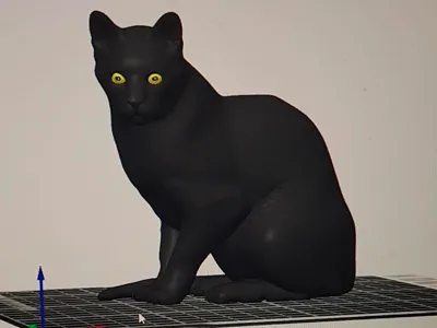 Zander the Manx - Free 3D Print Model - MakerWorld