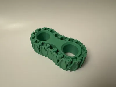 Finger Treads Fidget Track - Print In Place - Free 3D Print Model ...