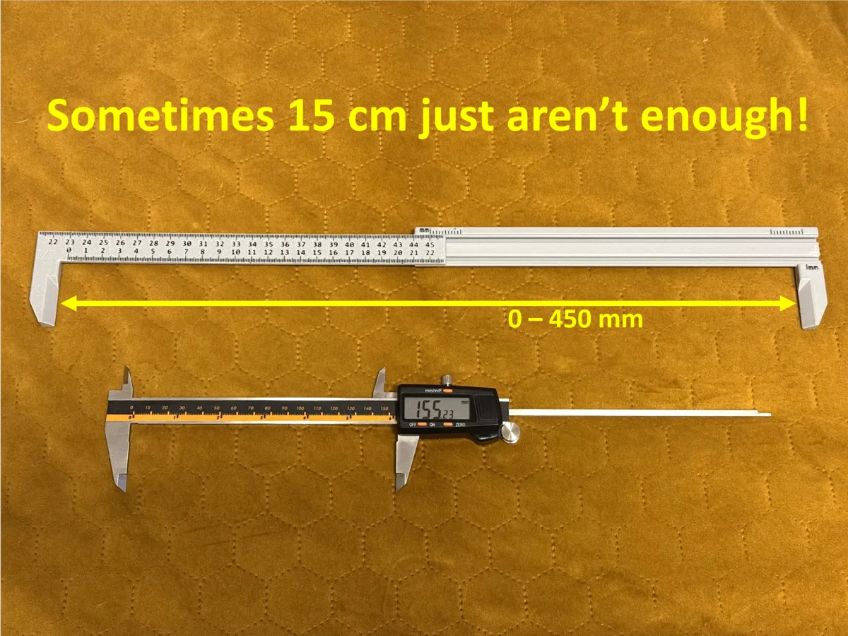 Extra Long Caliper - Free 3D Print Model - MakerWorld