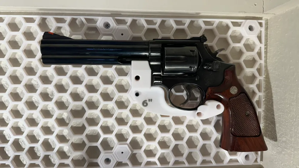 Smith & Wesson .357 Magnum Wall Mount by MakeItSlow - MakerWorld