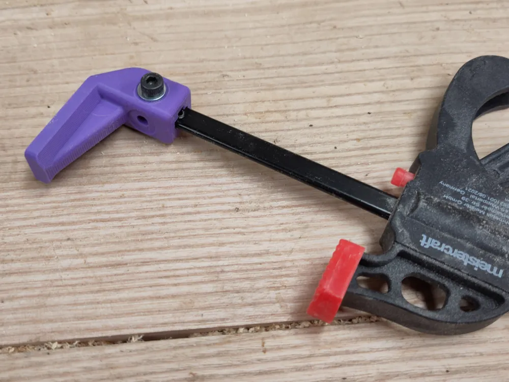 One hand clamp universal adapter by Bukenya - MakerWorld