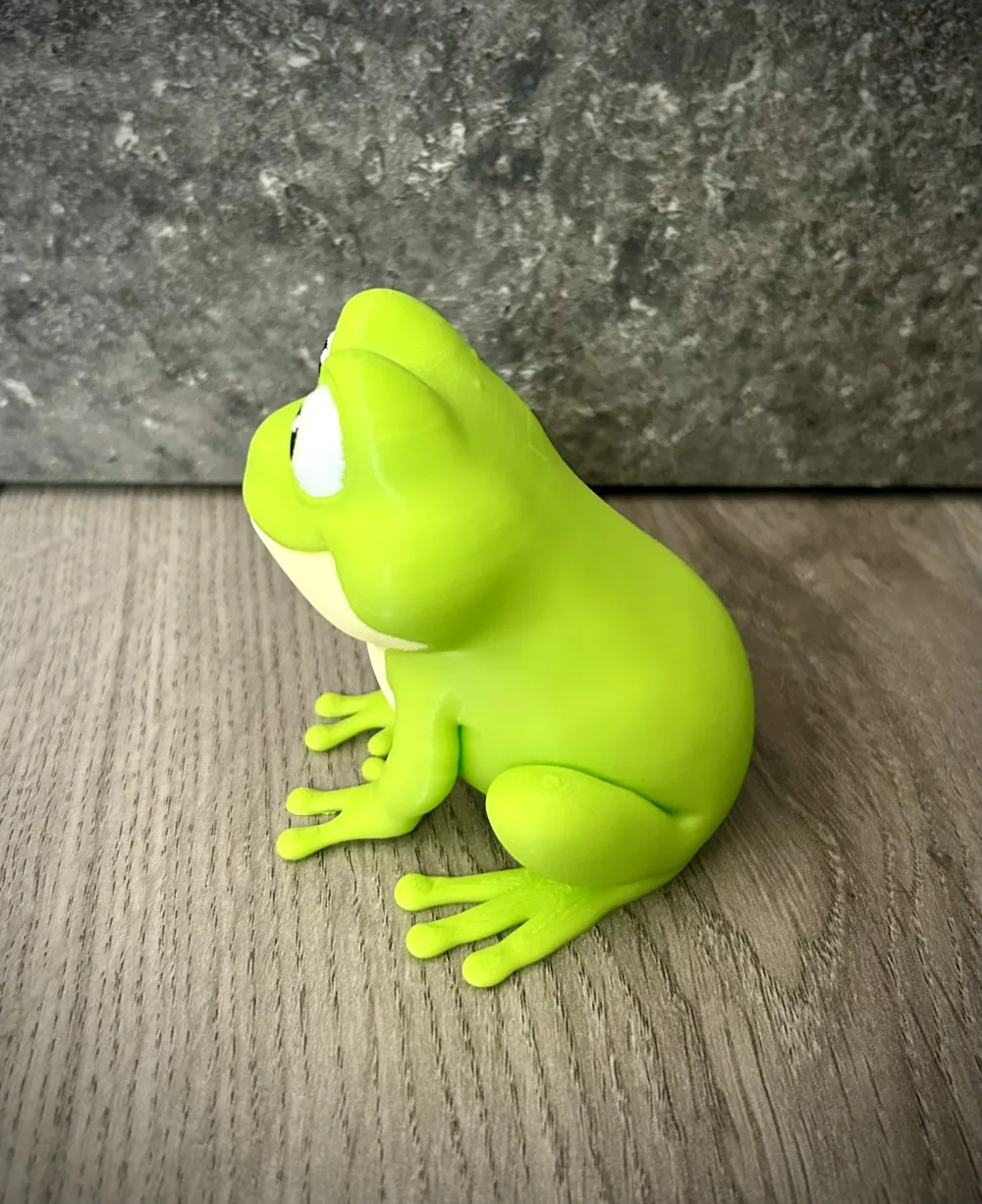 Happy Cute Frog Toy Figurine AMS by WholeAnimal MakerWorld: Download ...