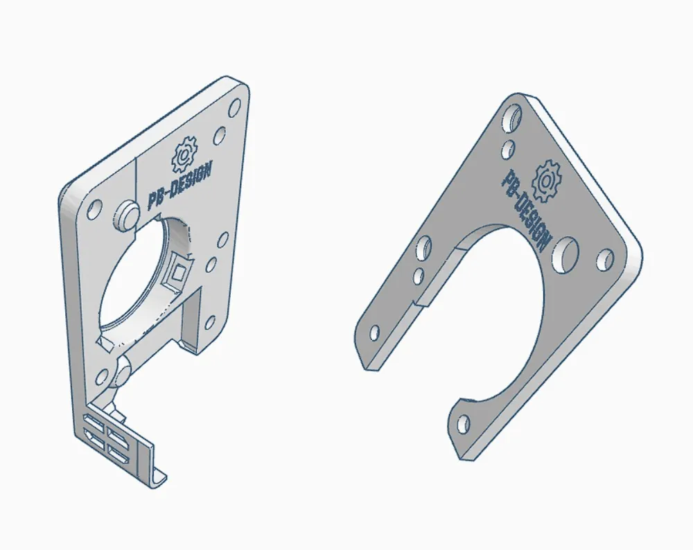 A1/A1 mini Magnetic Extruder Frame and Cover - Free 3D Print Model ...