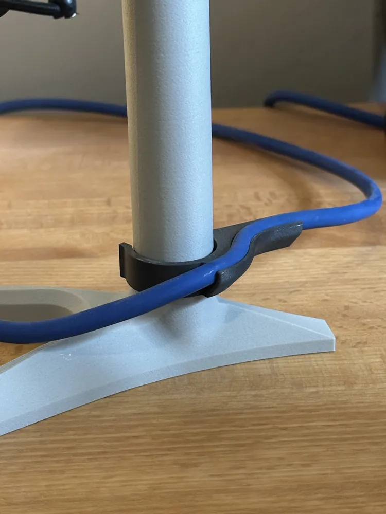 Modular 5/8" Desktop Microphone Stand (no hardware) - Free 3D Print ...