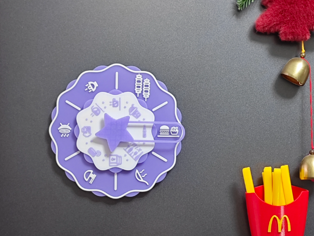 Random Food and Drink Spinner by 码头仔飞飞 MakerWorld: Download Free 3D Models