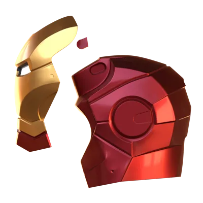 VEK3D Lego Iron Man Helmet by VEK_3D - MakerWorld