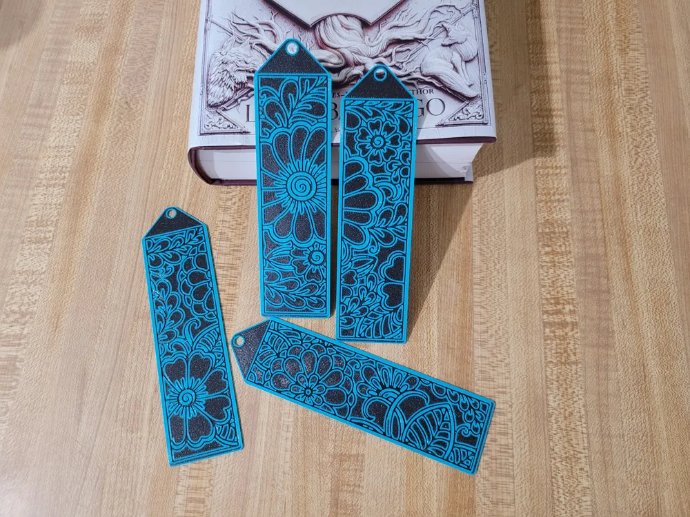 Mandala Bookmarks by mocodroid MakerWorld: Download Free 3D Models