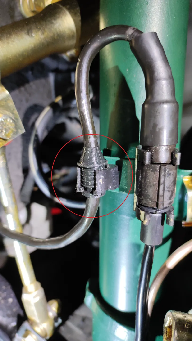 Brake pad sensor cable holder sleeve for Porsche 993 by glowamg ...